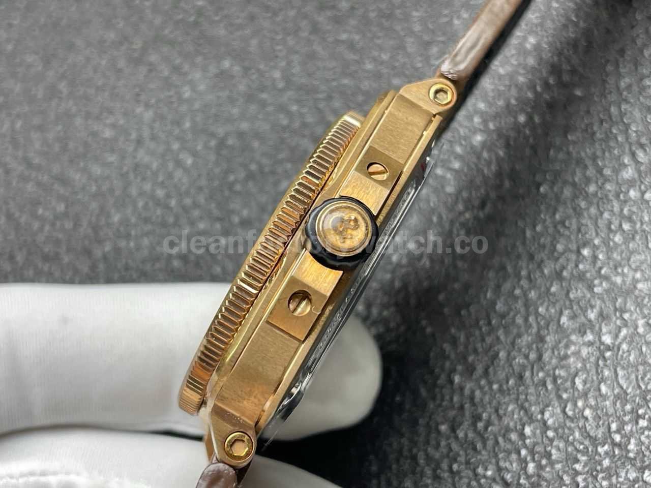 BRF Factory Bell & Ross BR 03 BR0392-D-WH-BRSCA 42mm Bronze Leather ...