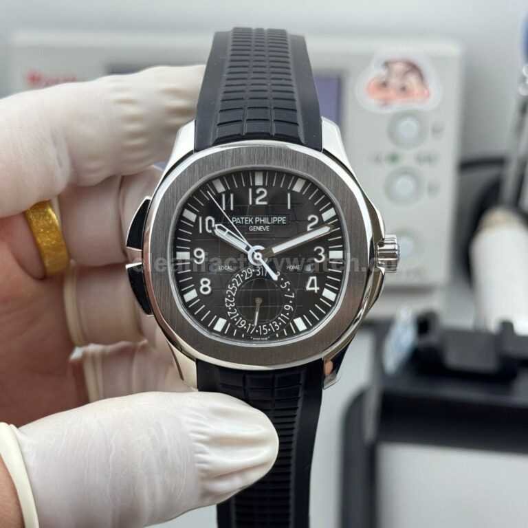 PP Factory Patek Philippe Aquanaut 5164A-001 40.8mm Steel Rubber Strap ...
